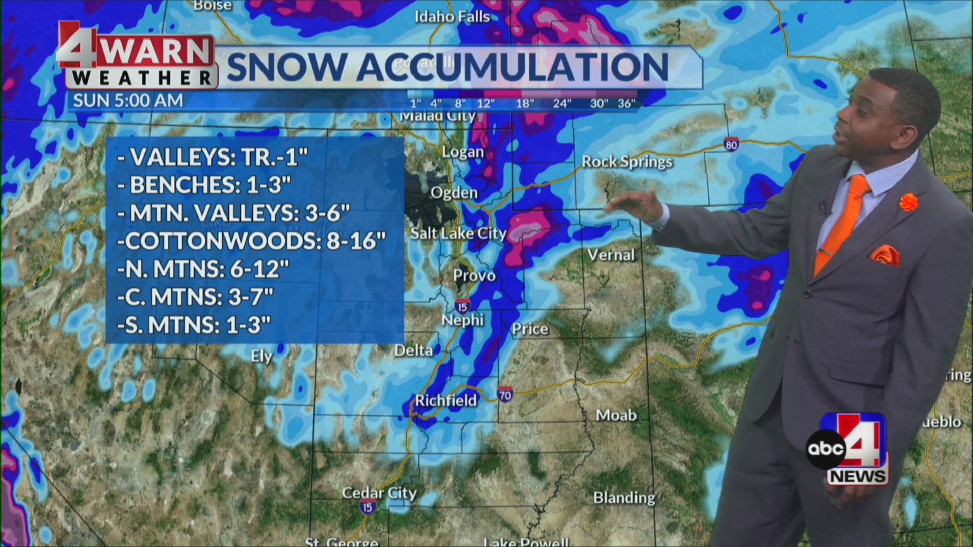 Winter-like temperatures return to Utah ahead of arriving storm – ABC4 Utah