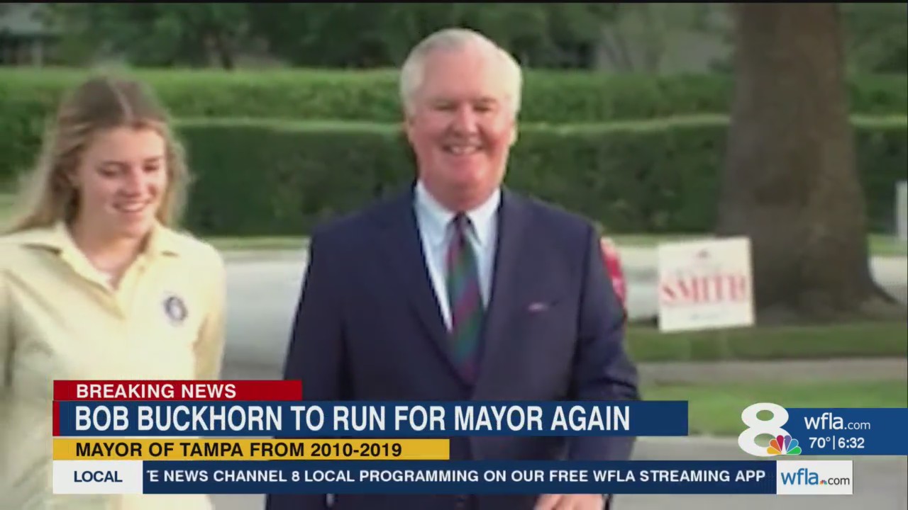 Former Tampa Mayor, Bob Buckhorn, plans to run again – WFLA