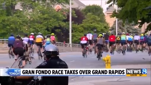 Gran Fondo Race takes over Grand Rapids – WOODTV.com