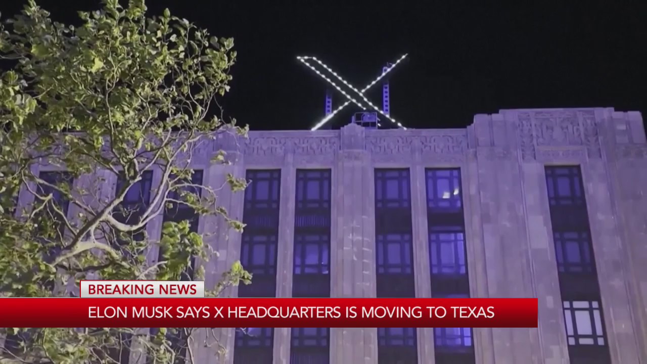 X moving headquarters from SF to Texas, Musk says – KRON4