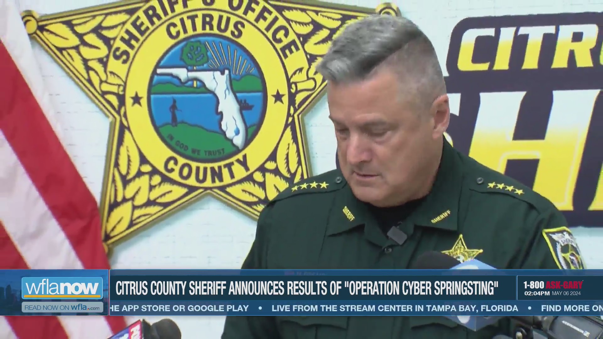 ‘Operation Cyber Springsting’: CCSO to announce results of cyber-predator sting operation – WFLA