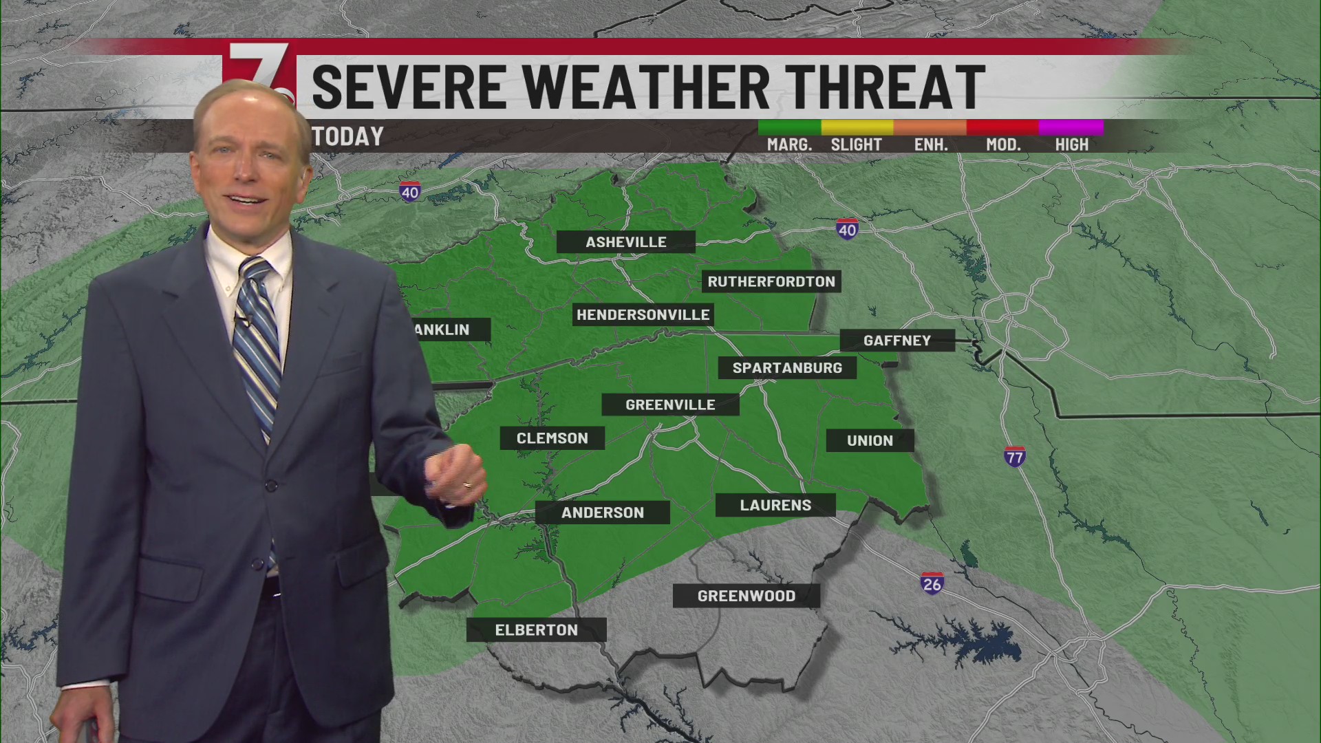 7Weather Wednesday AM Forecast – WSPA 7NEWS
