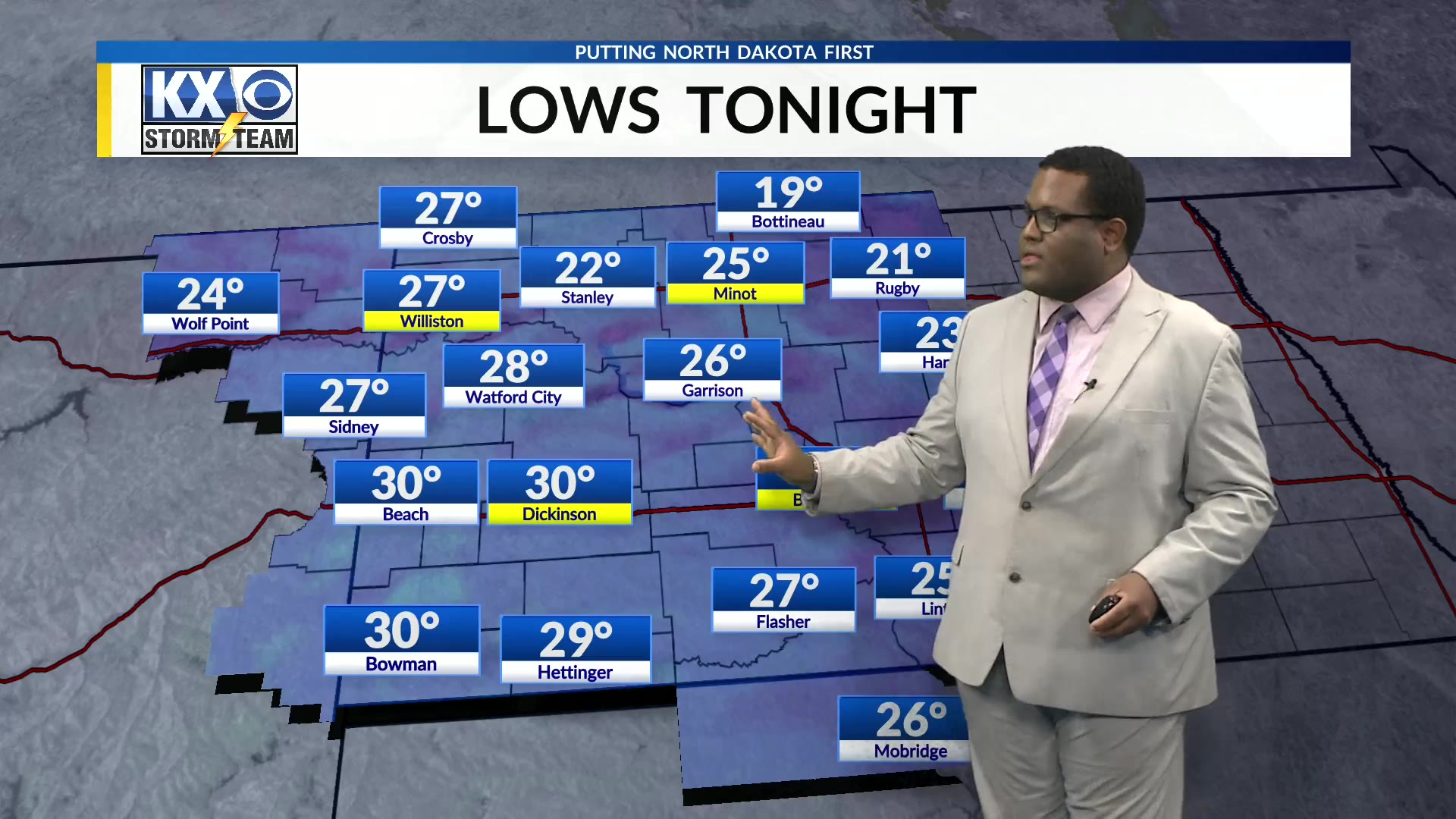 Meteorologist Andre Brooks Afternoon Forecast 12-24 – KX NEWS