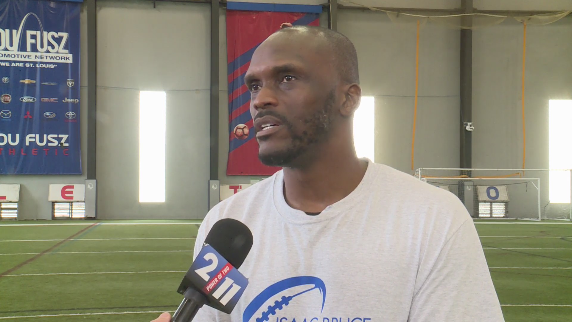 Sports Final: Isaac Bruce hosts youth football clinic, reflects on St ...