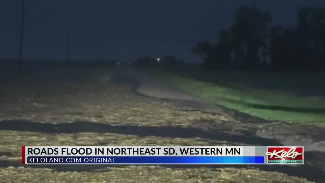 Roads flood in northeast SD, western MN – KELOLAND.com