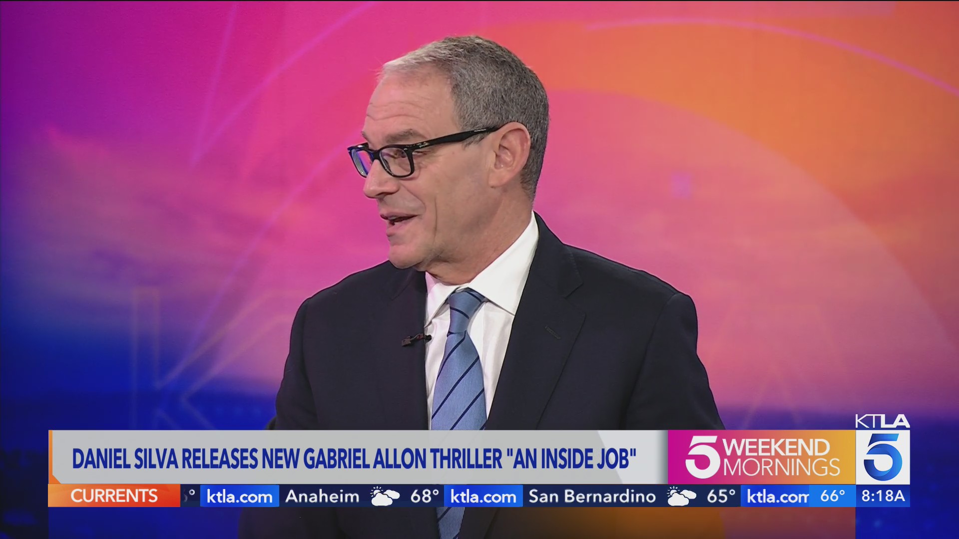 Daniel Silva talks new book ‘An Inside Job’ – KTLA