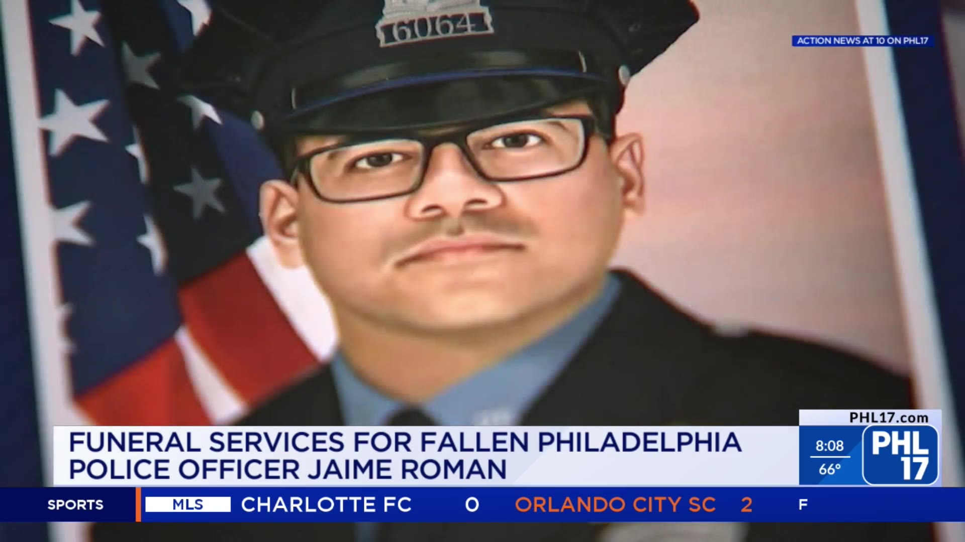 Funeral services for fallen Philadelphia Police Officer Jaime Roman ...