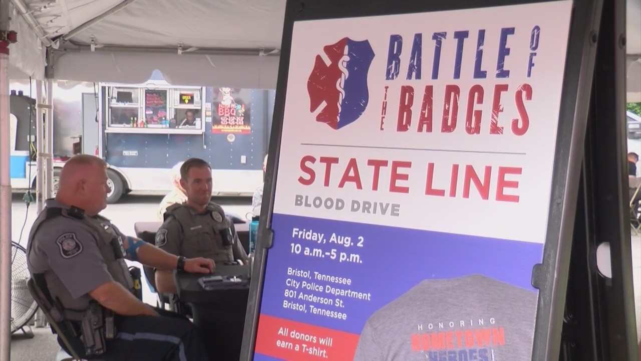 “Battle of the Badges” blood donor competition preview – WJHL | Tri ...