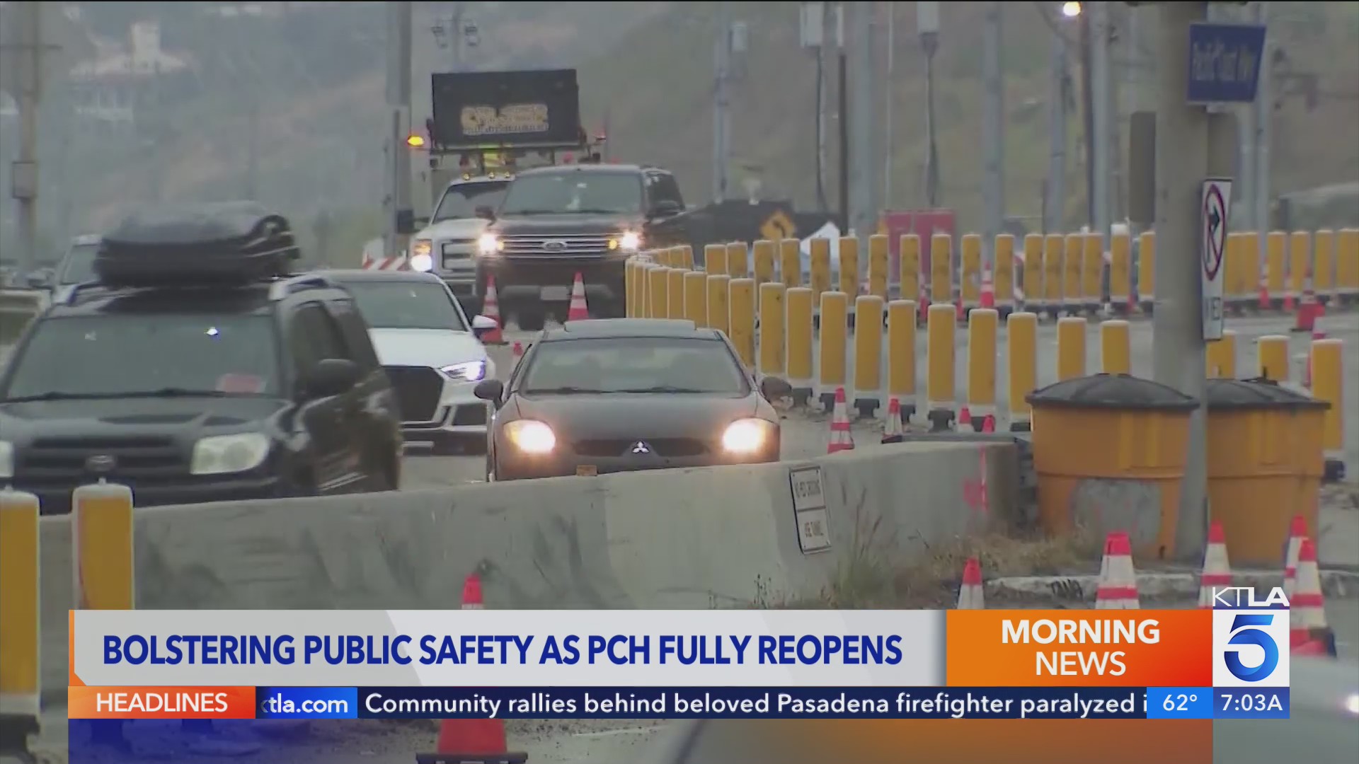 Officials look to quell Pacific Palisades residents’ security concerns after PCH fully reopens ...