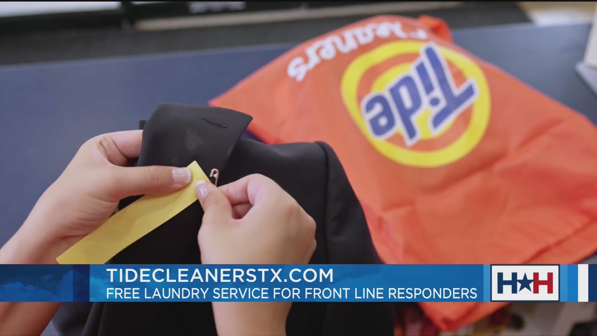 FREE laundry service for front line responders | Houston Happens – CW39 ...