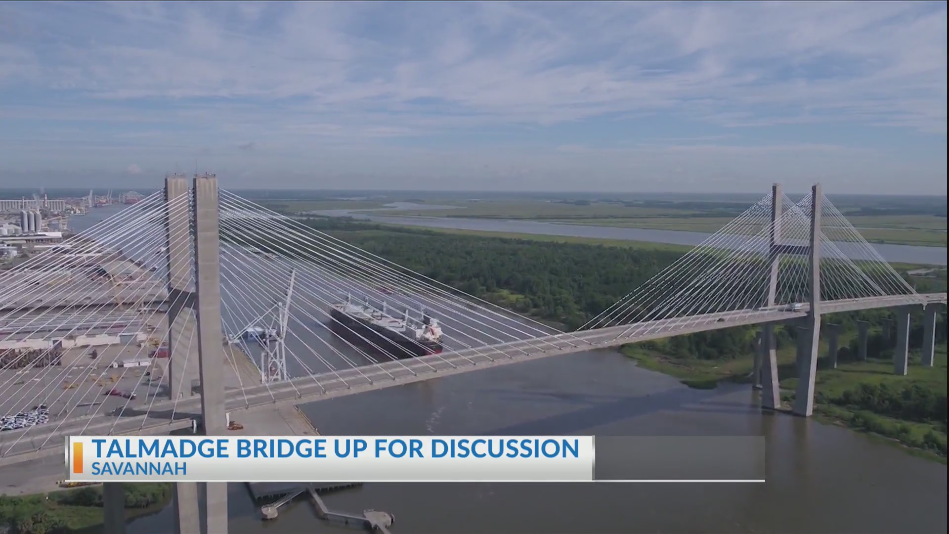 GDOT seeks public input on Talmadge Bridge future options – WSAV-TV