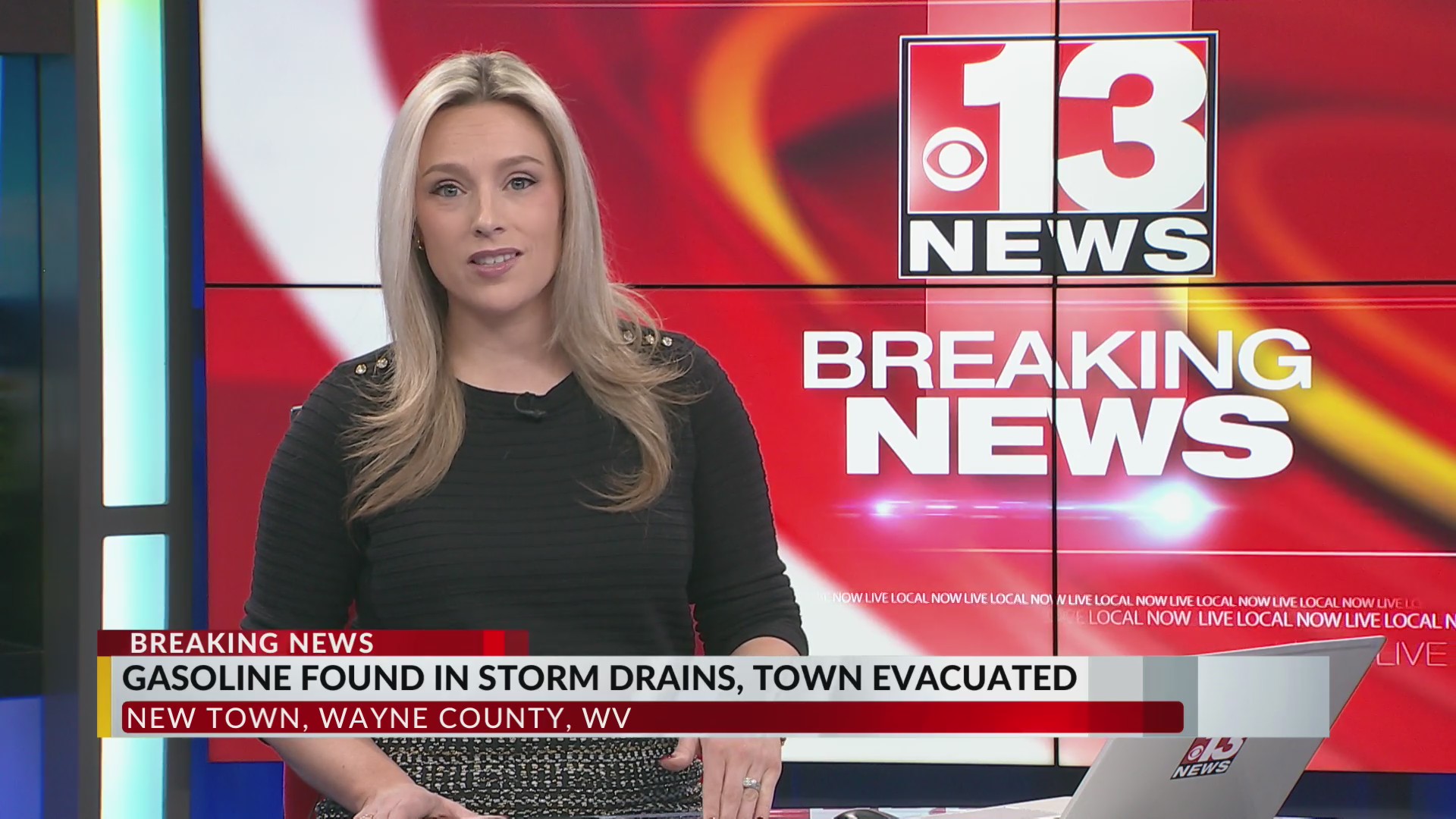 Gas found in Wayne County storm drain, New Town evacuated – WOWK 13 News