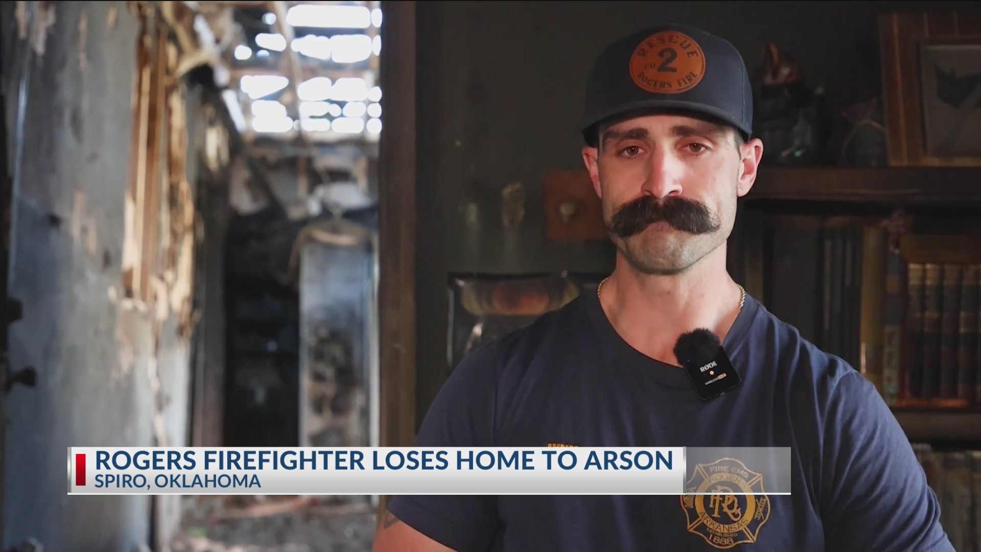 Recovery Day One: Rogers firefighter loses family home to arson – KNWA ...