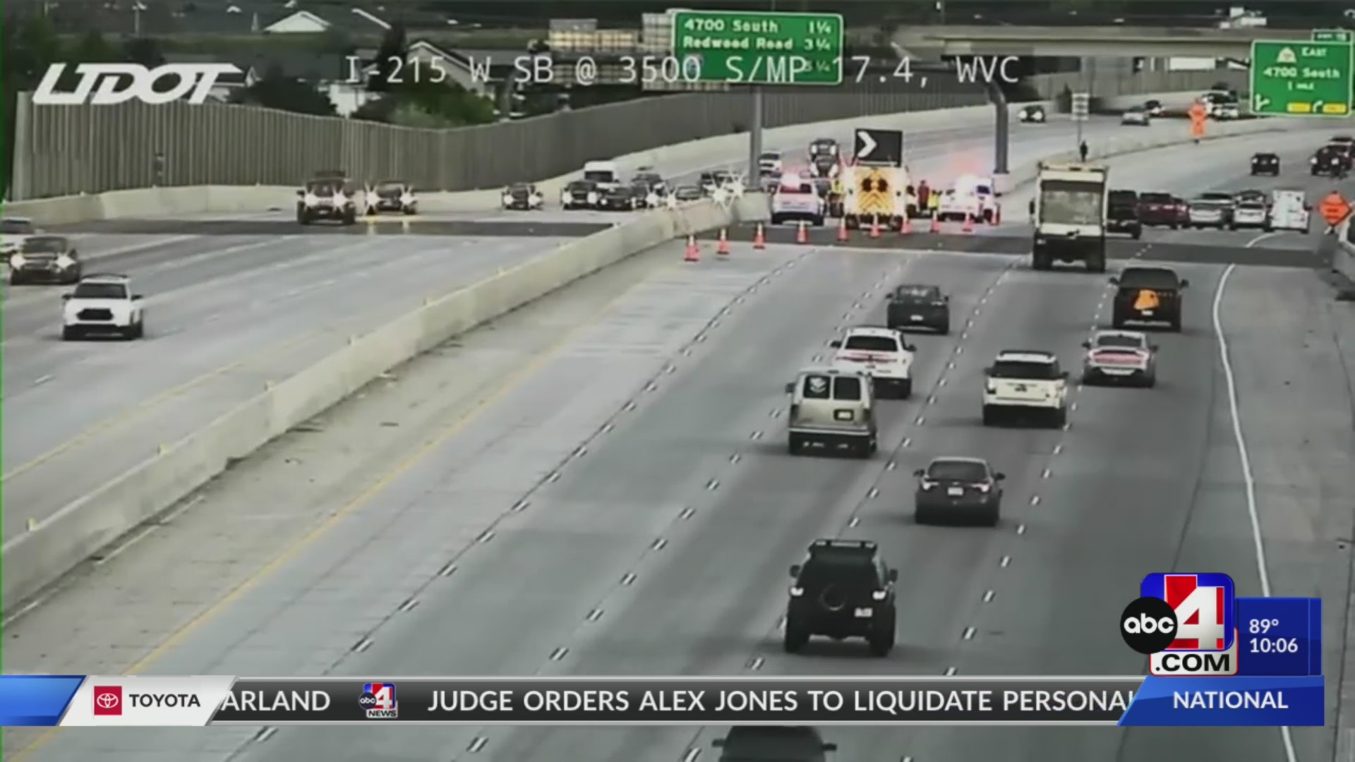 TRAFFIC ALERT: Motorcyclist in critical condition after crashing on I ...