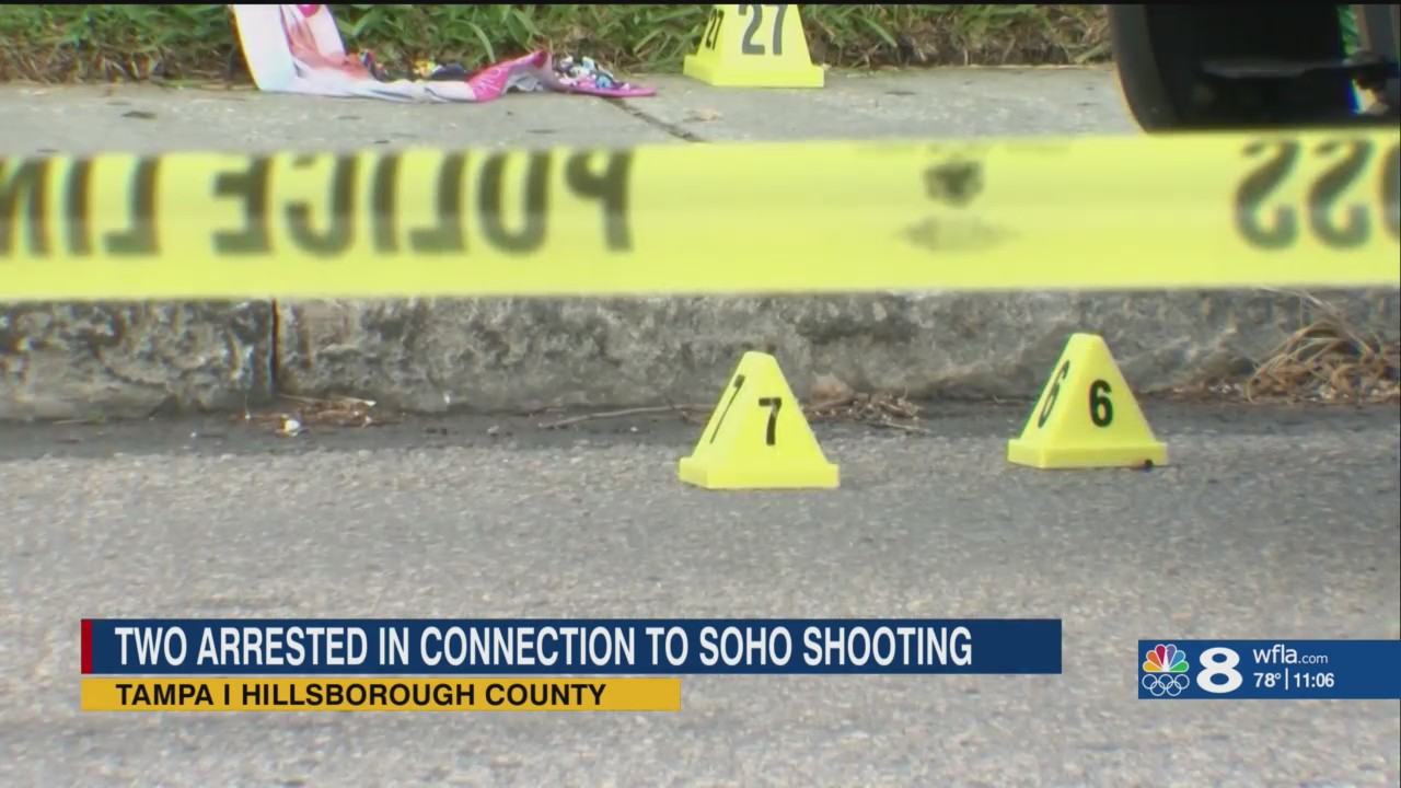 2 arrested in connection with deadly SoHo shooting, Tampa police say – WFLA