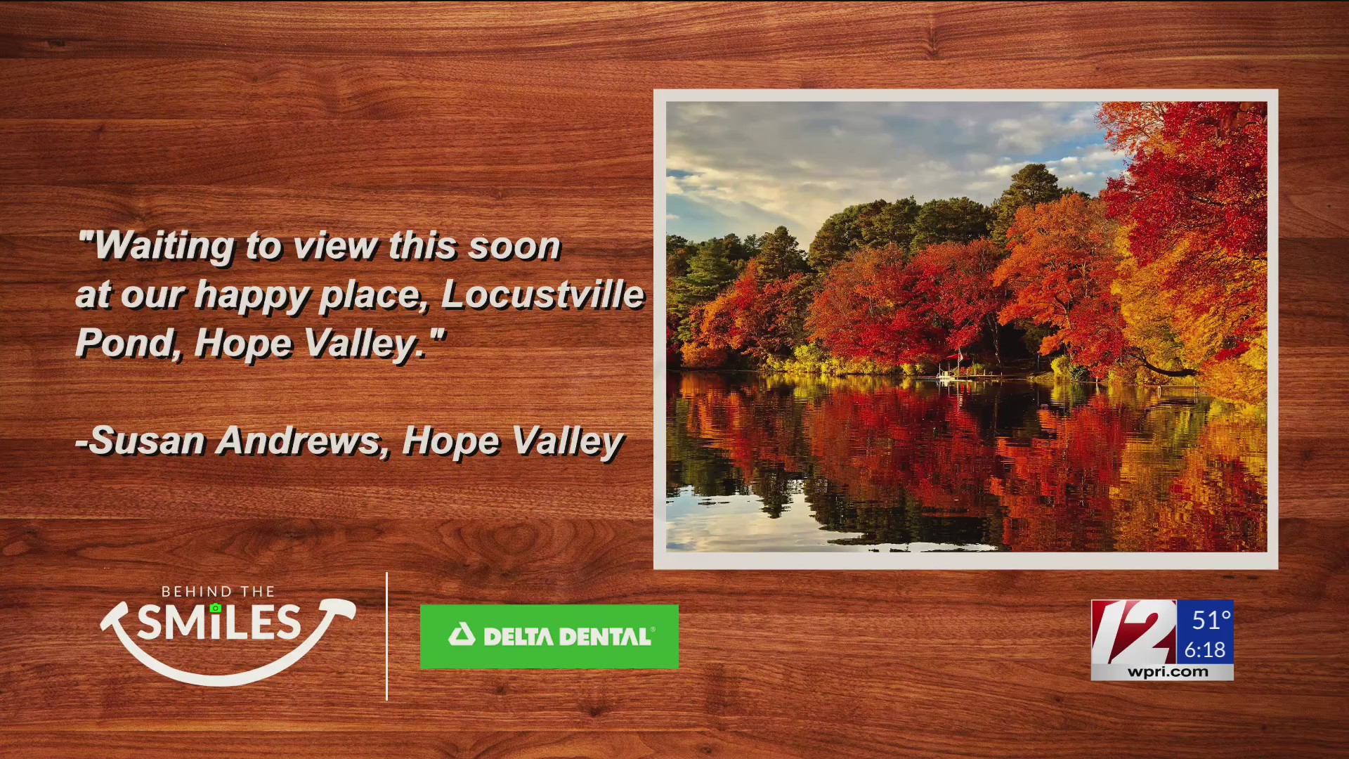 Behind the Smiles Photo for 9/16/24 – Susan Andrews of Hope Valley ...