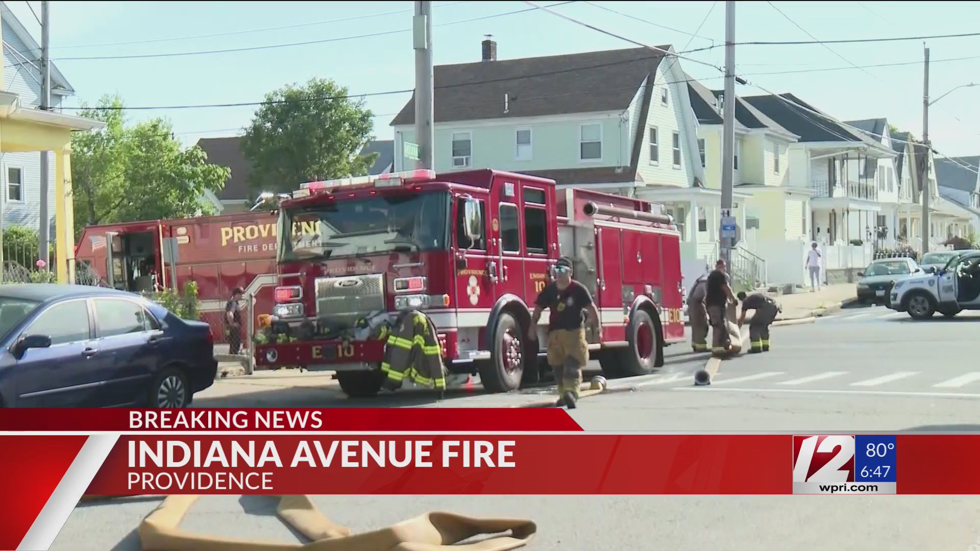Crews respond to Providence house fire – WPRI.com