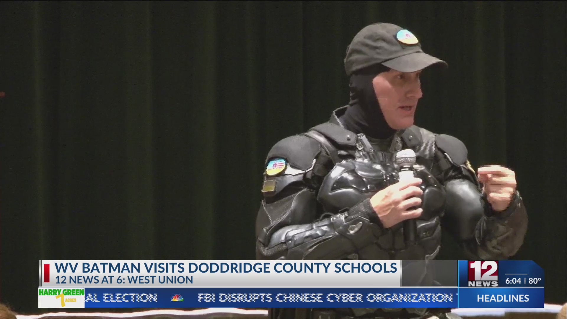 WV Batman pays a visit to Doddridge County schools – WBOY.com