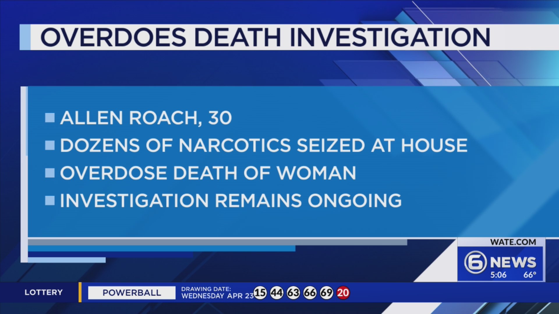 Knoxville Man Charged In Connection To Overdose Death Investigation
