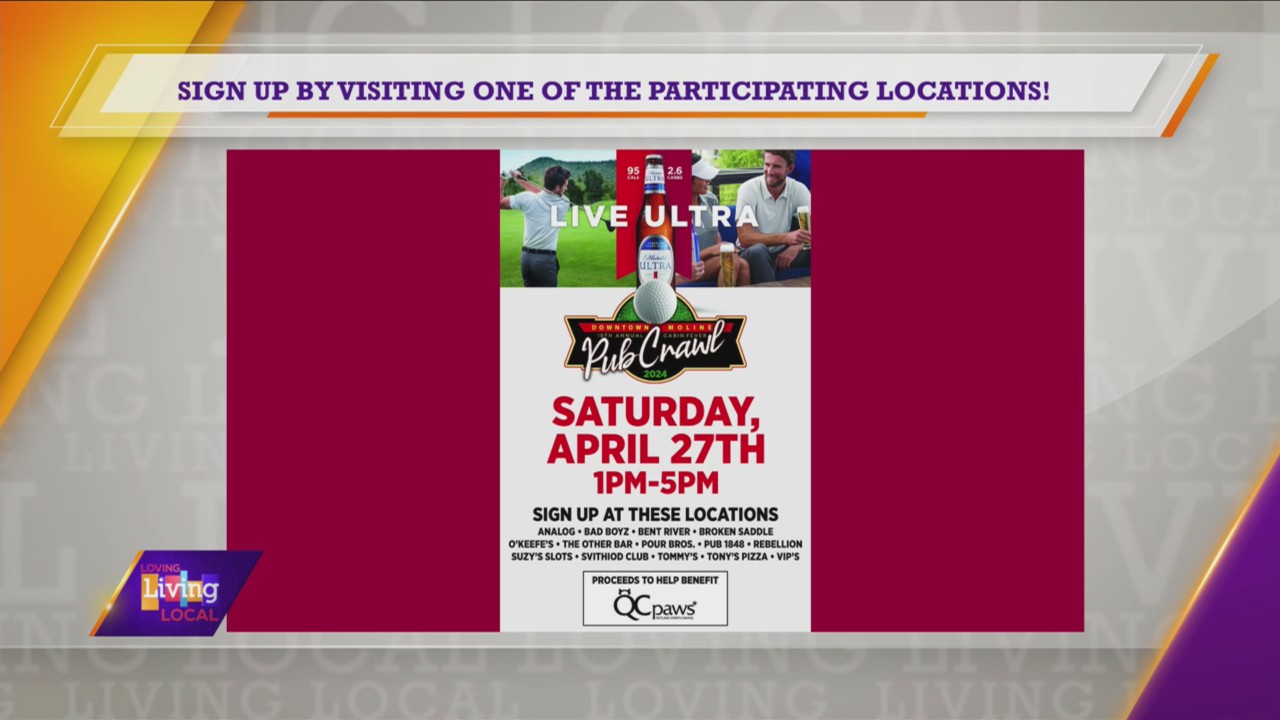 A pub crawl for a good cause | QC Paws – WHBF – OurQuadCities.com