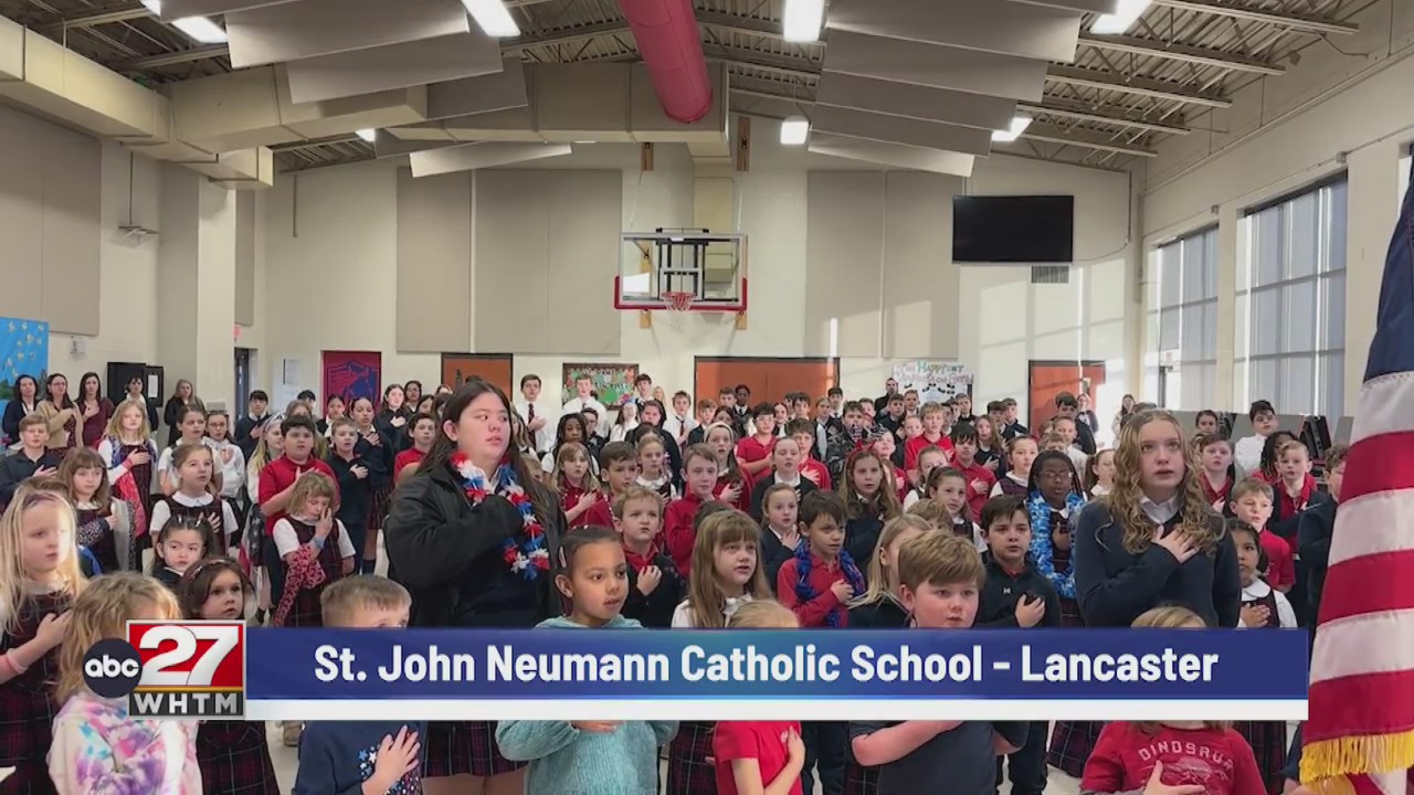 Pledge of Allegiance: St. John Neumann Catholic School Lancaster ...