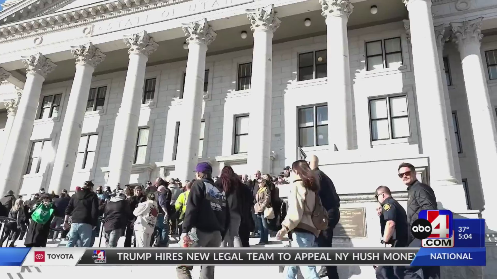 Controversial union bill passes committee, Utahns protest at Capitol ...