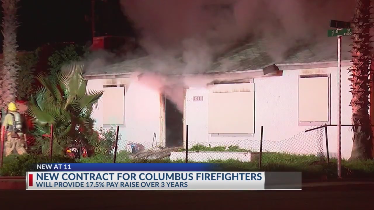 Columbus firefighters get raise in new contract – NBC4 WCMH-TV