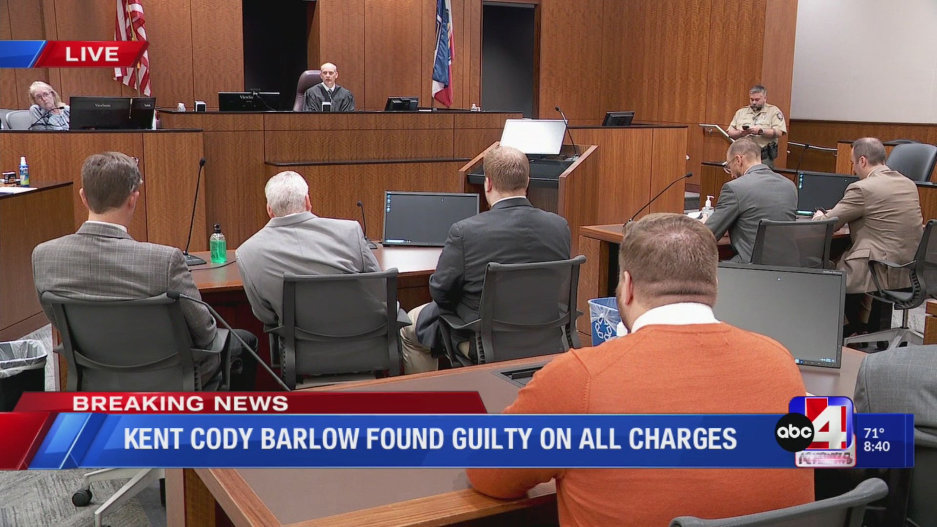 Jury finds Kent Cody Barlow guilty on all counts – ABC4 Utah