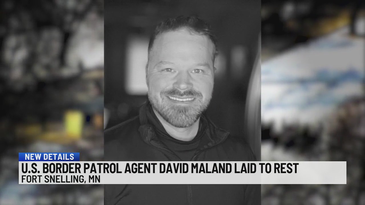 U.S. Border Patrol Agent David Maland laid to rest – NEWS10 ABC