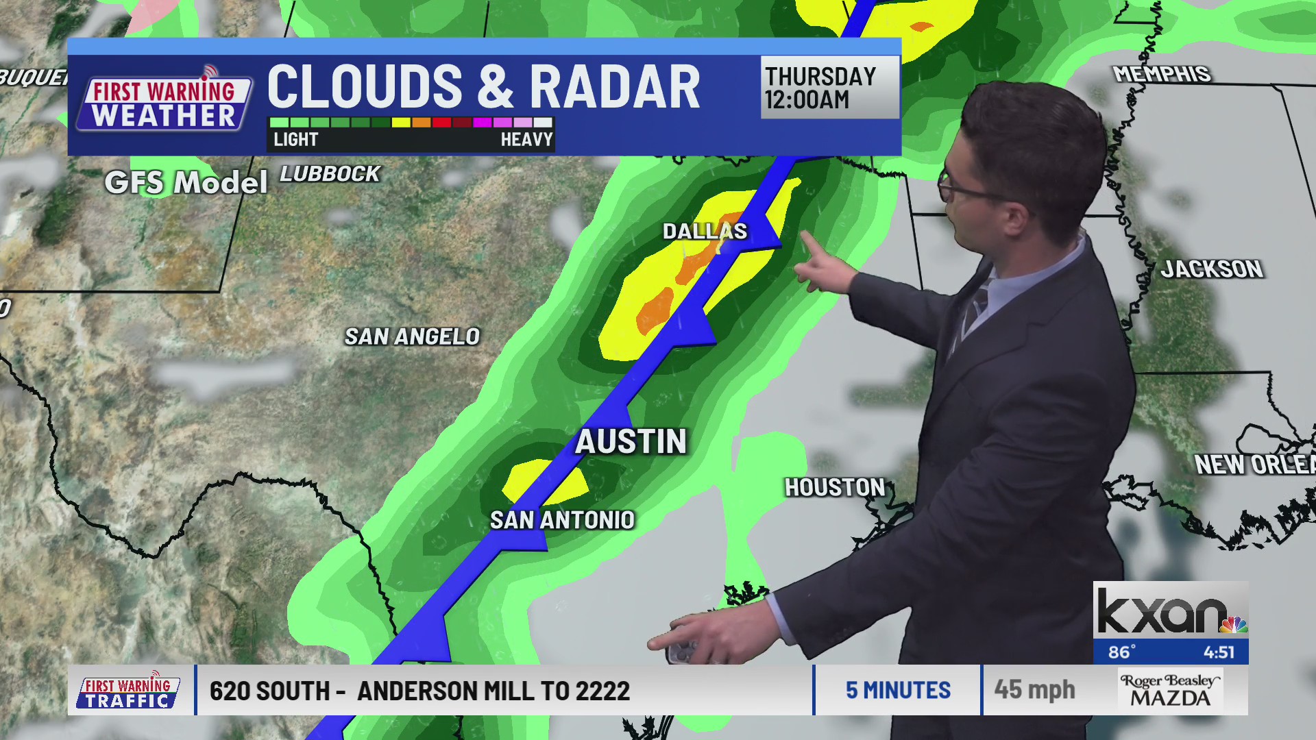 First Warning Weather Evening Forecast with Meteorologist Tommy House ...