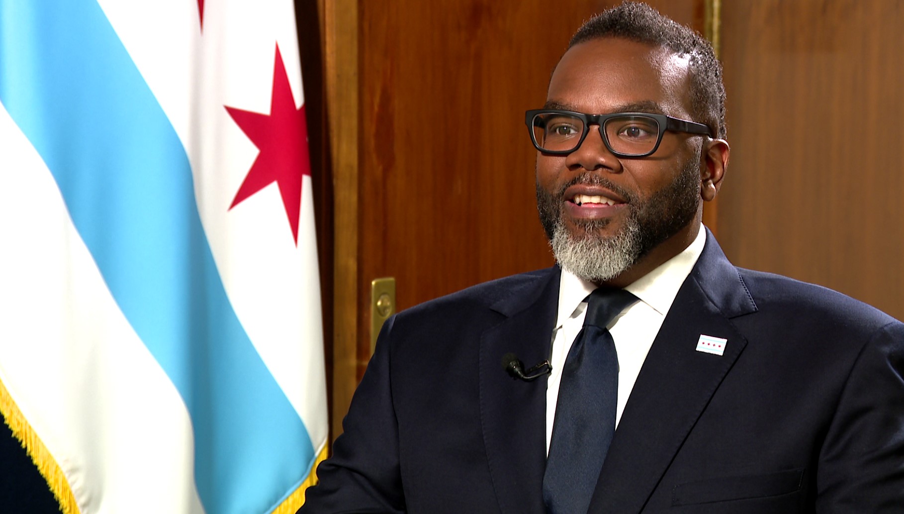 Brandon Johnson reflects on first year as mayor – WGN-TV