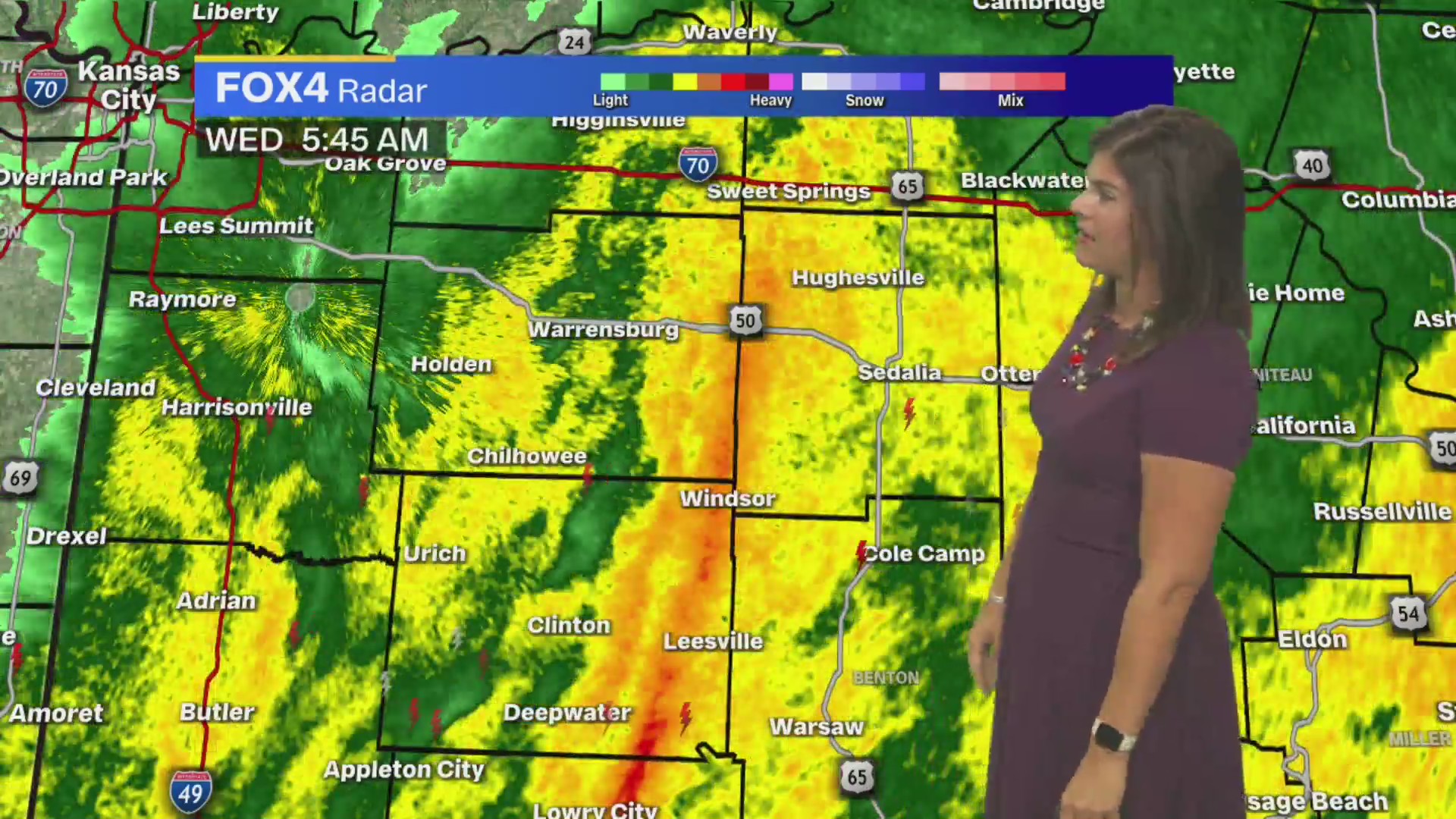 Wednesday morning forecast – FOX 4 Kansas City WDAF-TV | News, Weather ...