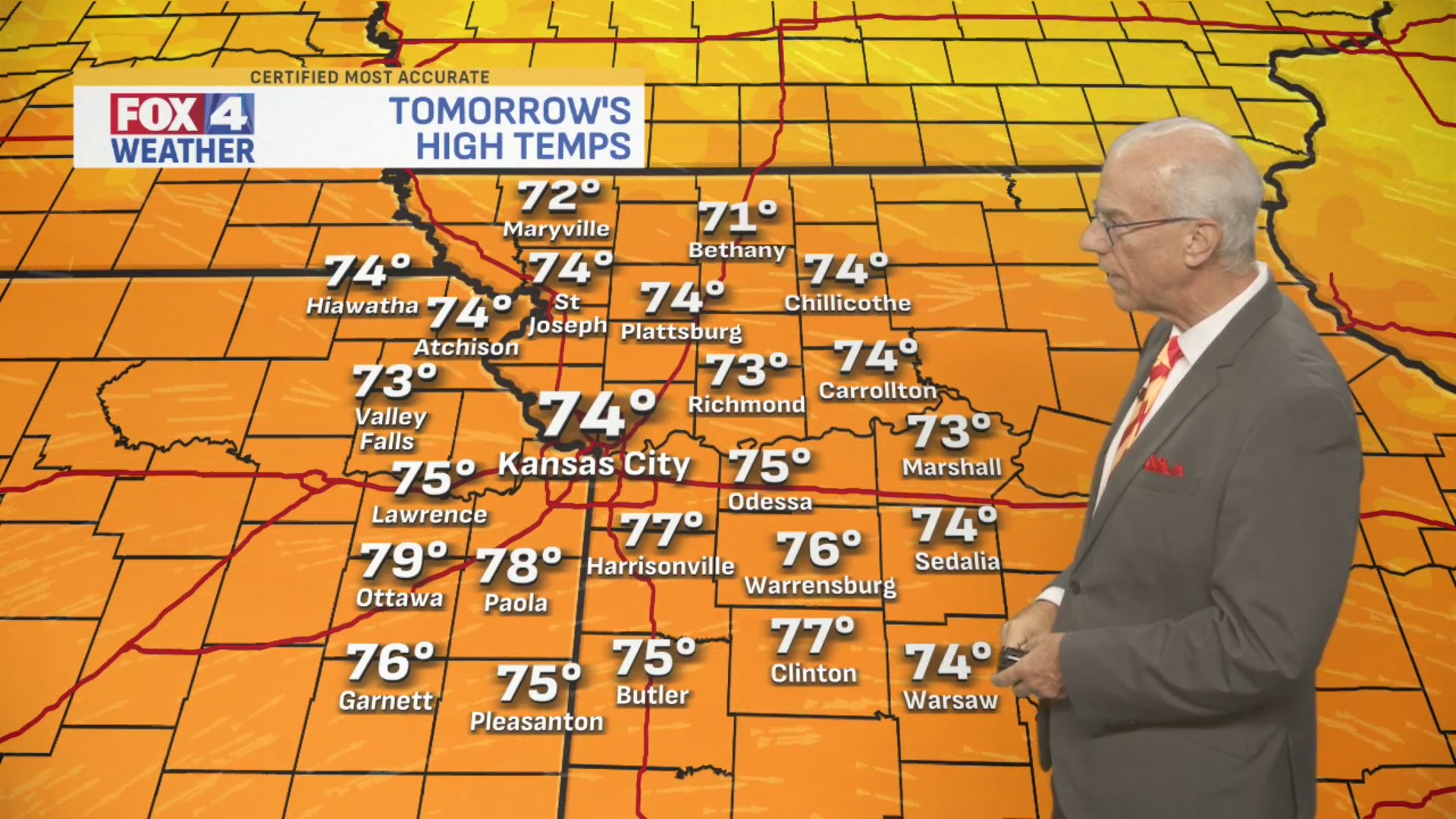 Friday night forecast – FOX 4 Kansas City WDAF-TV | News, Weather, Sports