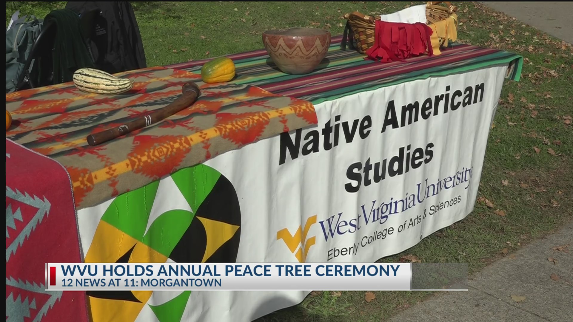 WVU celebrates 33rd year of Peace Tree ceremony – WBOY.com