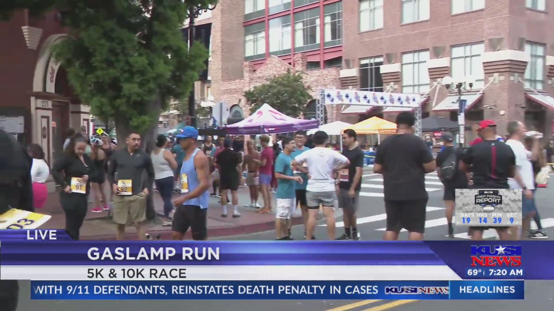 Watch: Runners gear up for Gaslamp Run 5K/10K – FOX 5 San Diego & KUSI News