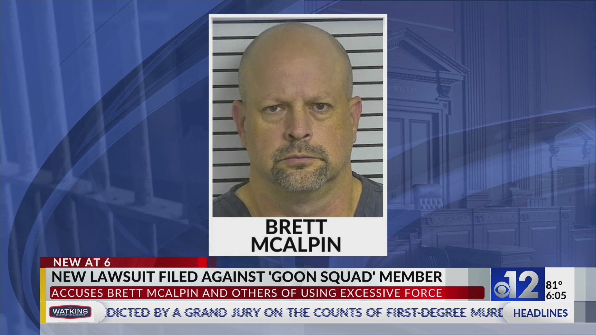 New lawsuit filed against ‘Goon Squad’ member – WJTV