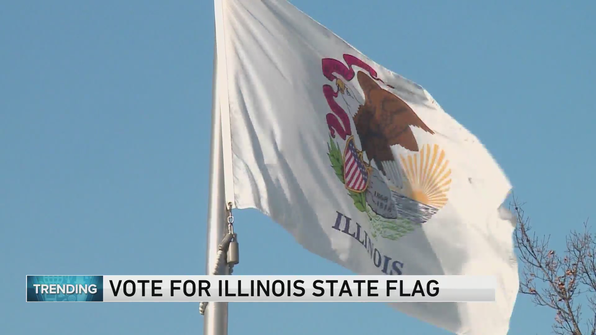 Current state flag wins big in flag redesign contest, Illinois ...