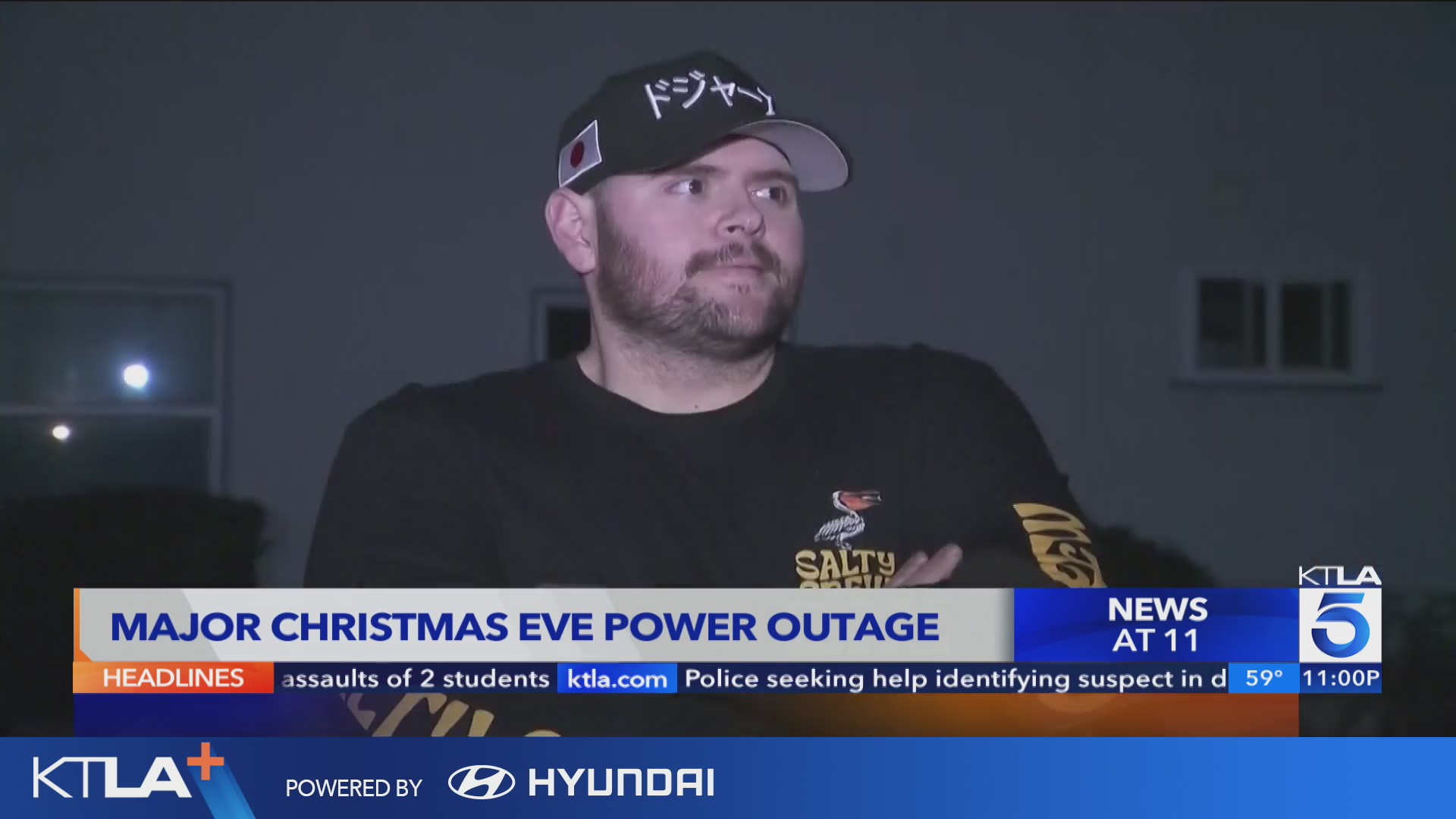 Power outage leaves thousands in dark on Christmas Eve – KTLA