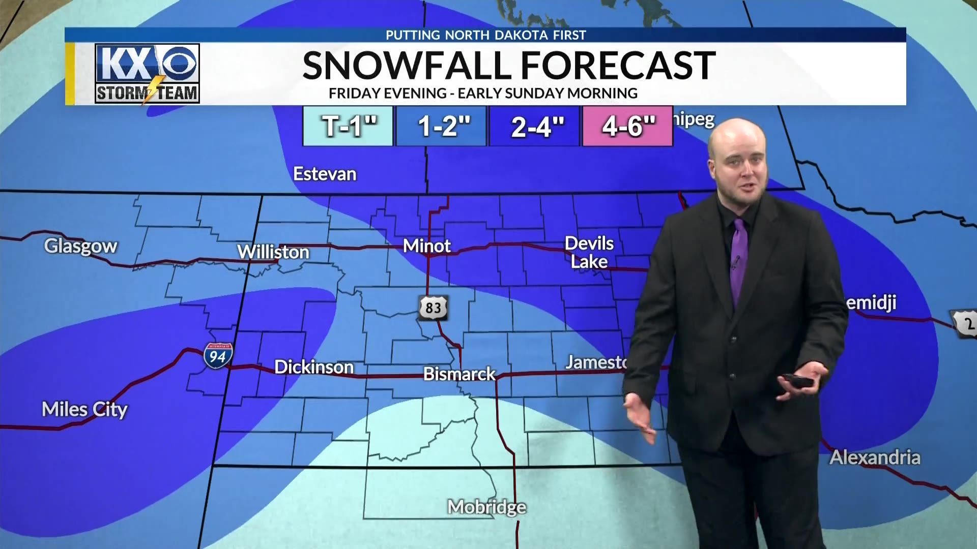 Chief Meteorologist Kenny Miller’s Full 6 PM Forecast 1/10 – KX NEWS