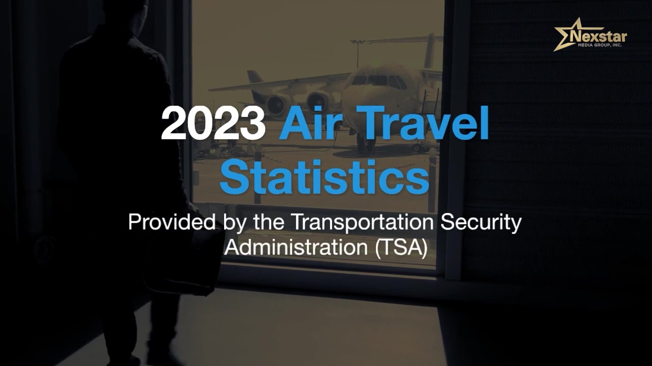2023 air travel statistics – WFLA