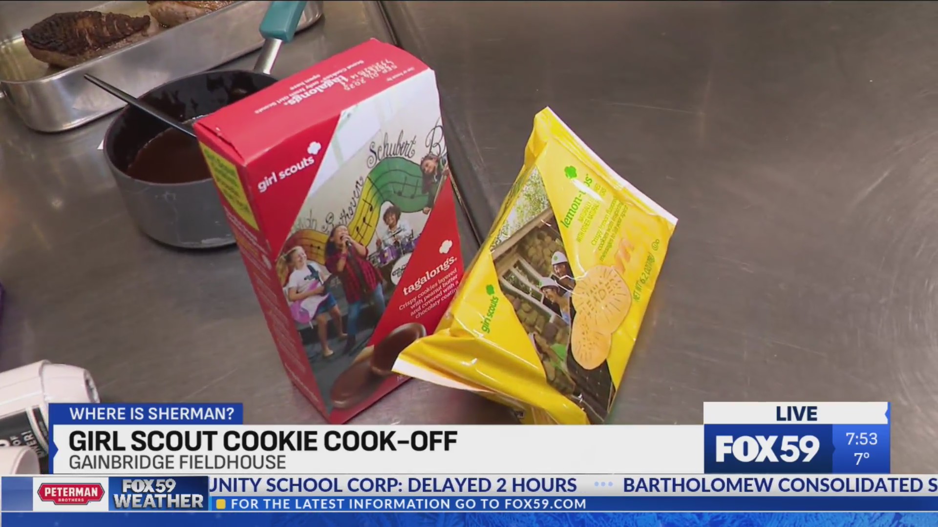 Where Is Sherman: Girl Scout Cookie Cook-Off, Part 1 – Fox 59