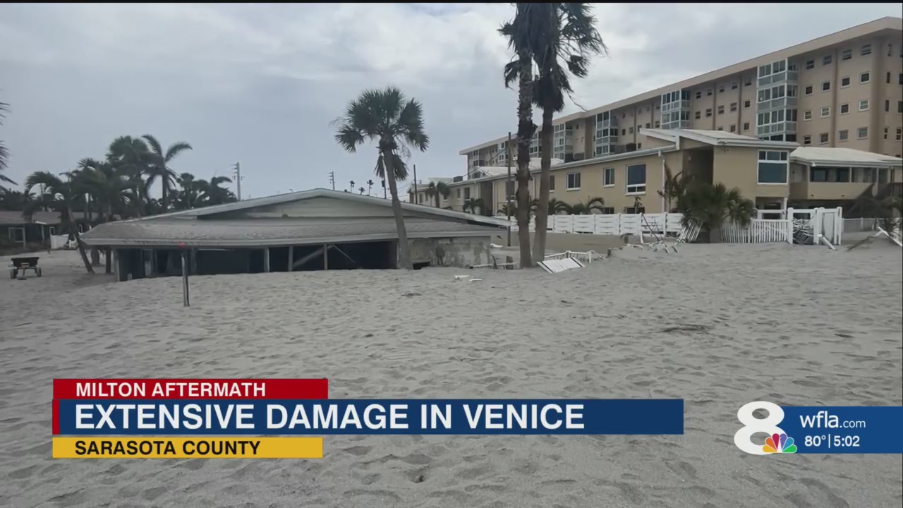 Hurricane Milton damage widespread across City of Venice – WFLA