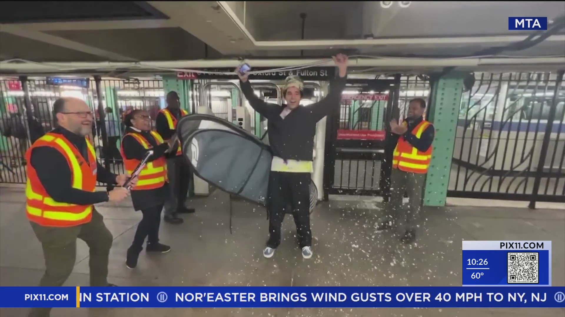 Brooklyn man gets $100 OMNY gift card for being the one billionth subway rider – PIX11