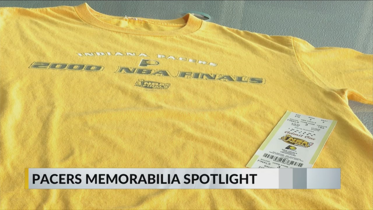 Pacers fan still holding on to 2000 NBA Finals mementos 25 years later ...