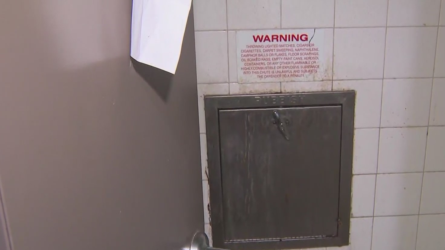 Baby tossed down a trash chute on Staten Island: NYPD – PIX11