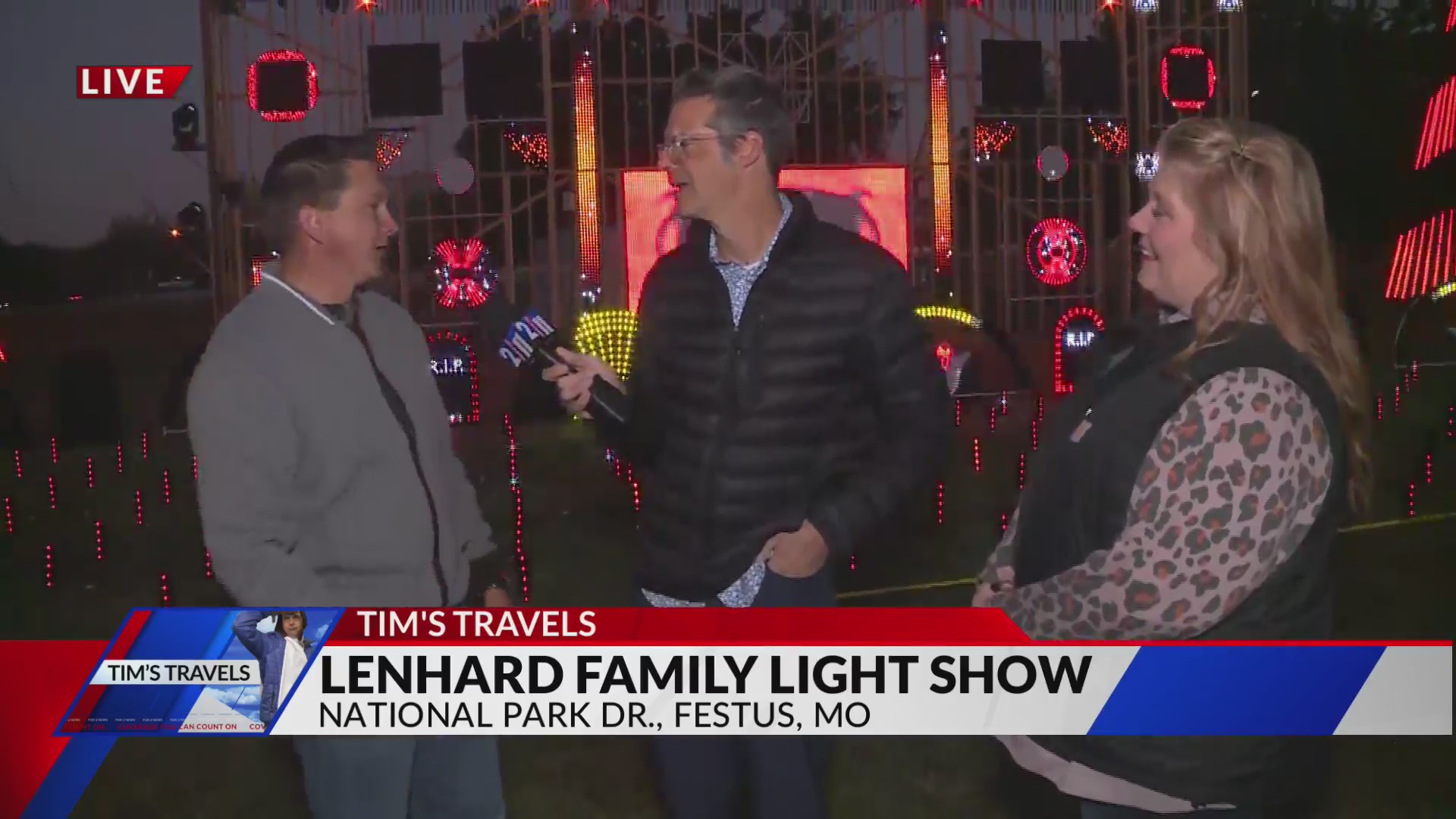 Tim’s Travels: Lenhard Family Light Show – FOX 2