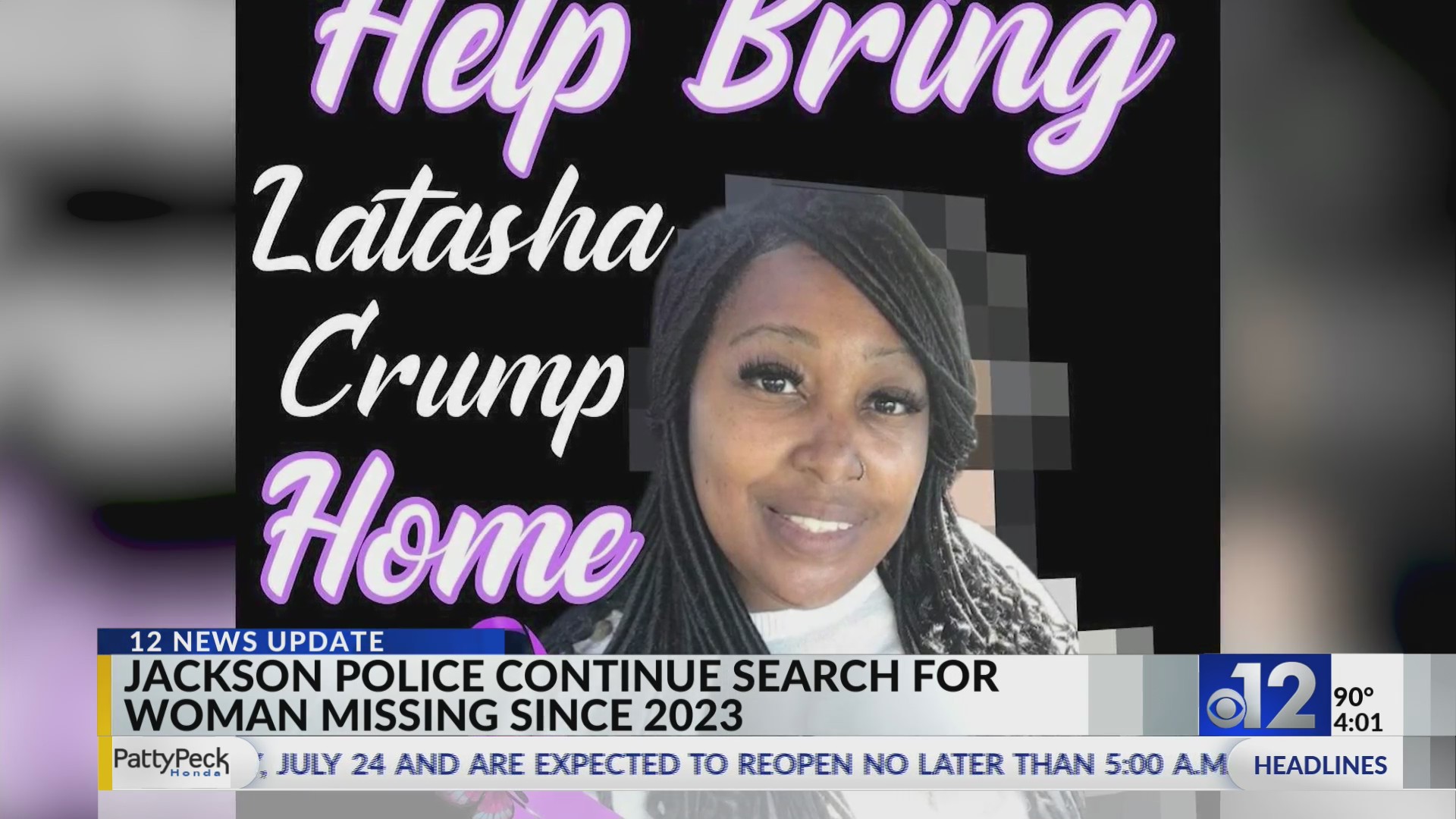Latasha Crump Coleman disappeared one year ago – WJTV
