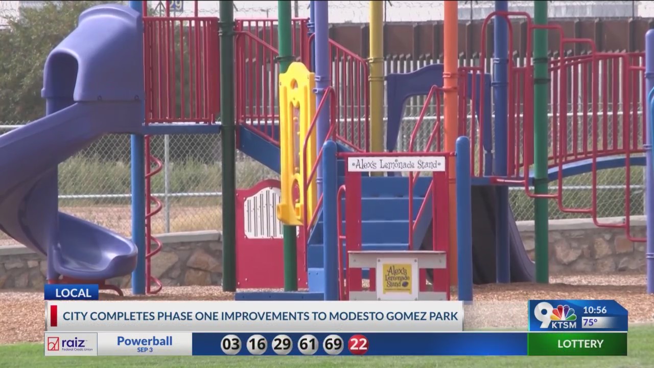 City of El Paso marks phase one upgrades at Modesto Park – KTSM 9 News