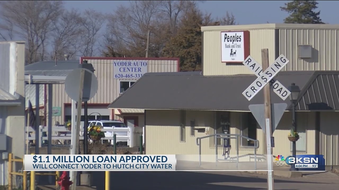 Reno County commissioners approve $1M loan for Yoder water – KSN-TV