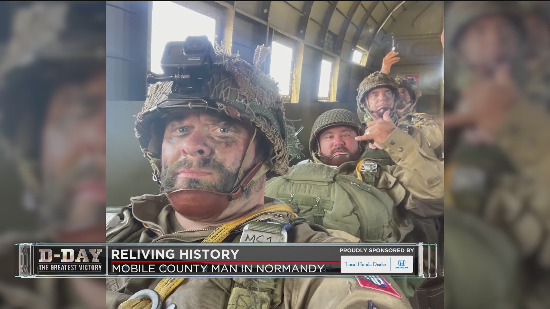 Local man describes his jump into Normandy 80 years after grandfather ...